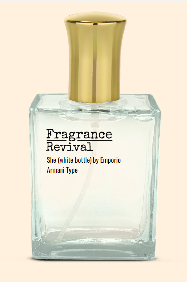 She (white bottle) Emporio by Giorgio Armani Type - Fragrance Revival
